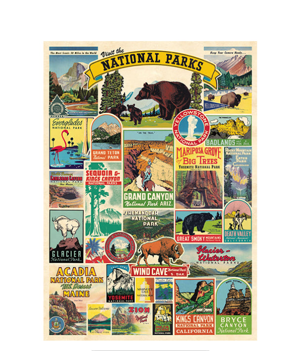 National Parks Puzzle (1000pc) – The Garlic Press, Inc.