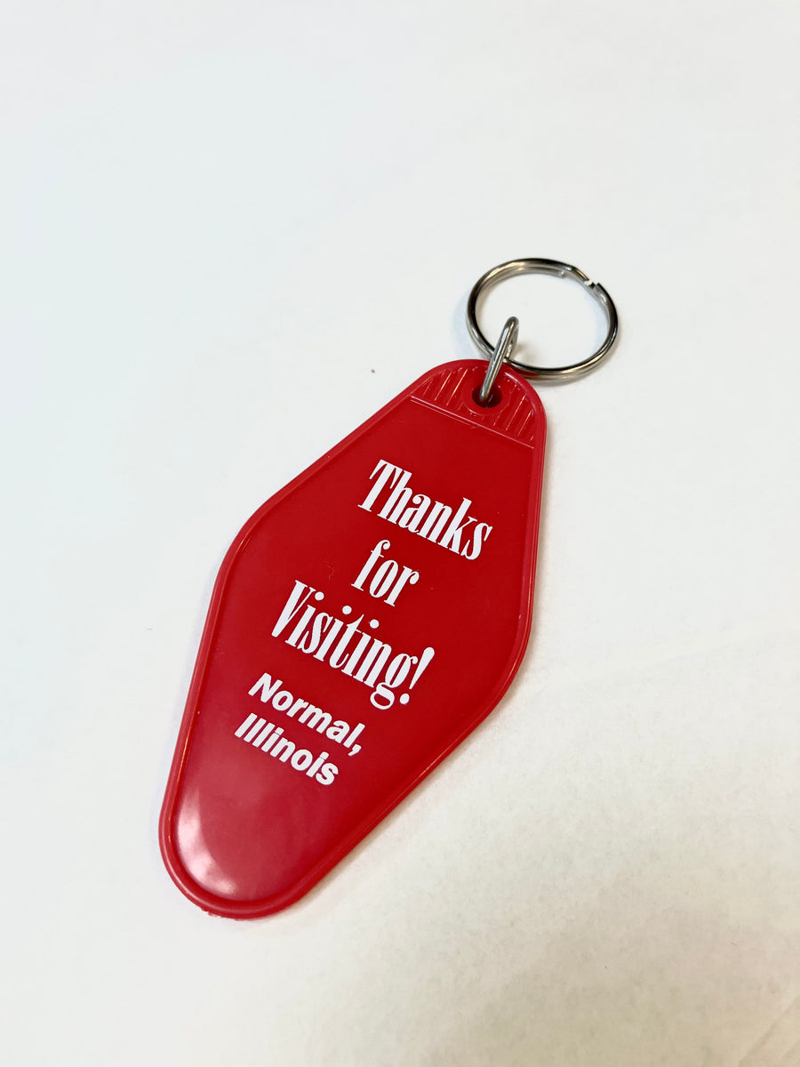 Normal IL Hotel Keychain – The Garlic Press, Inc.